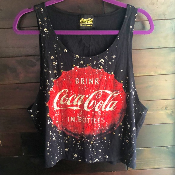 Coca Cola | Tops | Cocacola Classic Vintage Graphic Tank | Poshmark